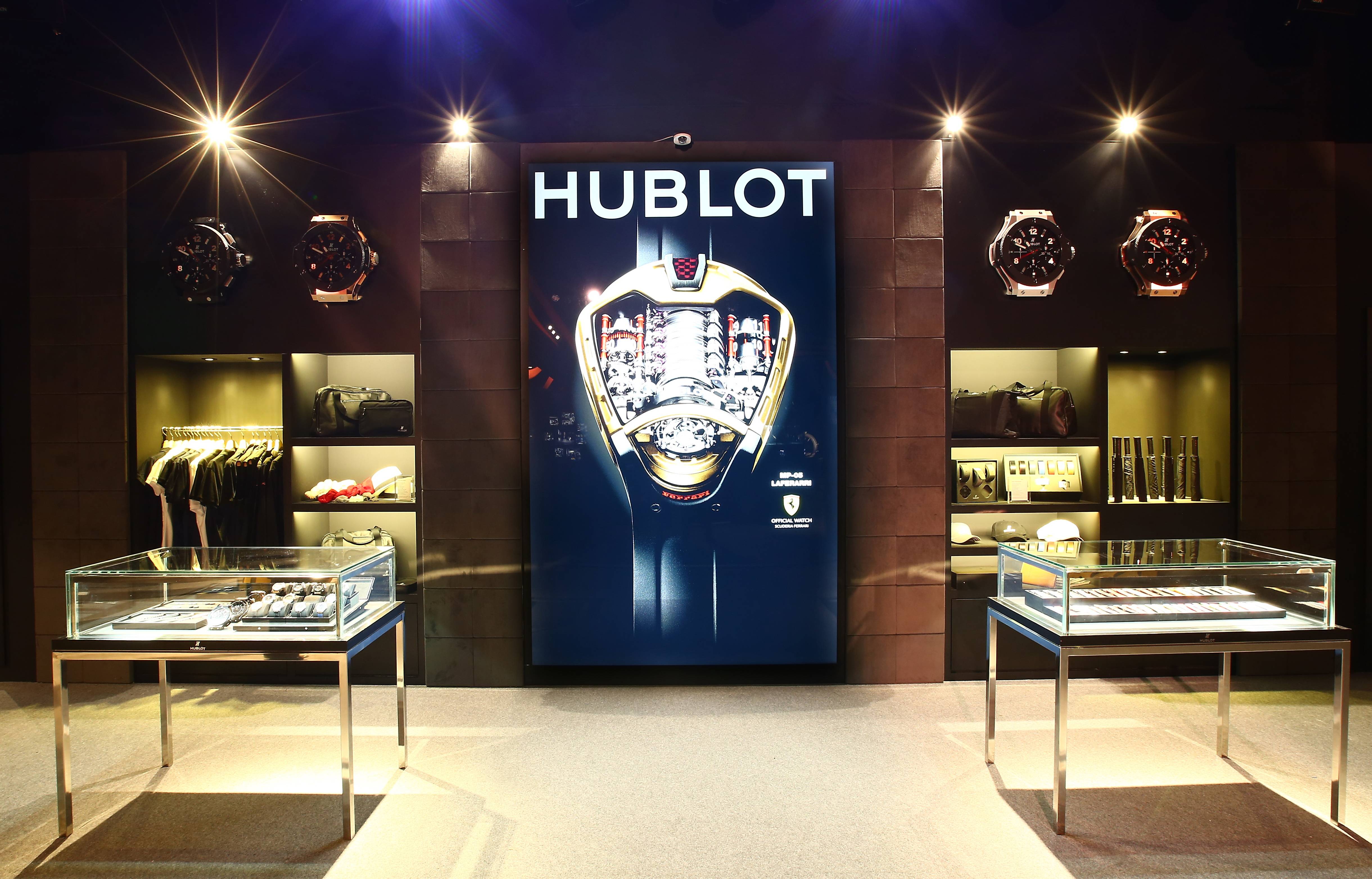 Hublot Unveils World's Largest Pop-Up Watch Store In Singapore