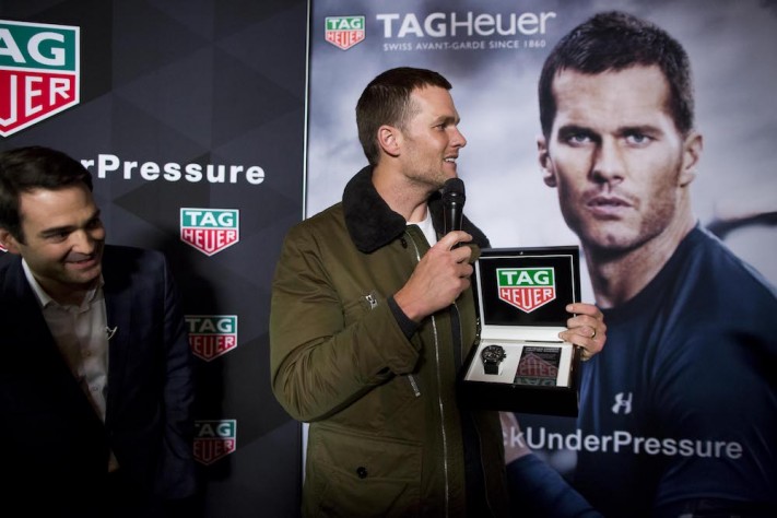Tom Brady Celebrates Historic Super Bowl Win With TAG-Heuer
