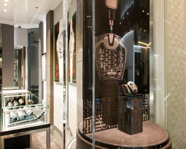 Hublot Relaunches Harrods Boutique, Boasts Innovative Design