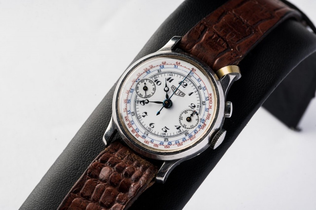 Throwback Thursday: 1930 Heuer Single Button Chronograph