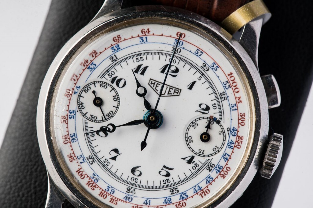 Throwback Thursday: 1930 Heuer Single Button Chronograph