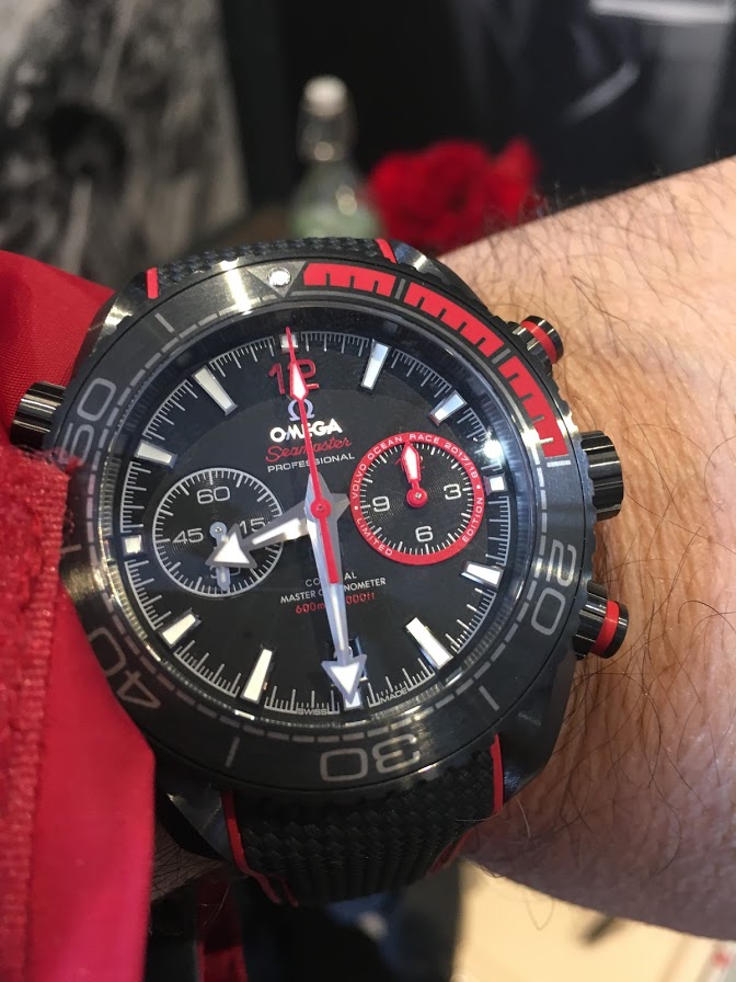 Omega Unveils Limited Edition Planet Ocean At Volvo Ocean Race