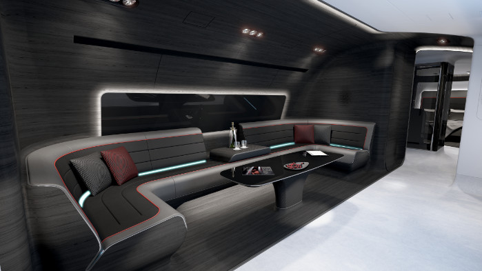 Mercedes-Benz and Lufthansa Unveil Luxury Jet Cabin Interior