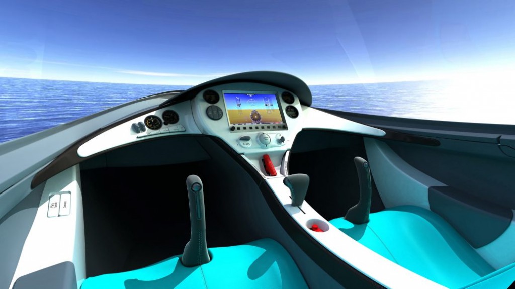 This Amphibious Single Engine Two-Seater Alights On Land, Sea...