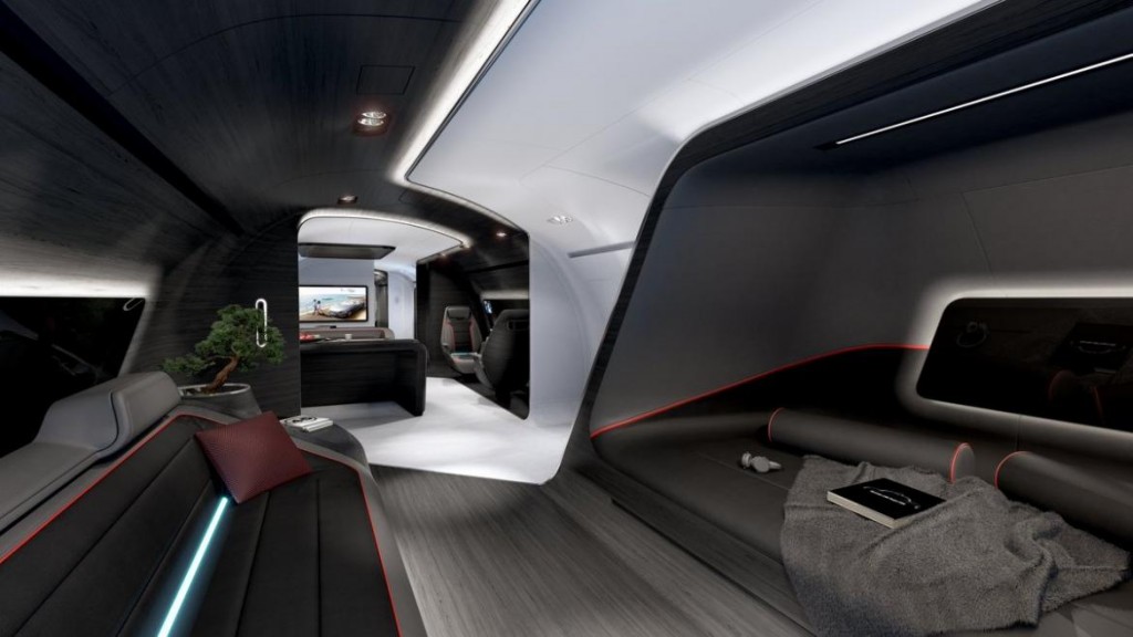 Mercedes-Benz and Lufthansa Unveil Luxury Jet Cabin Interior