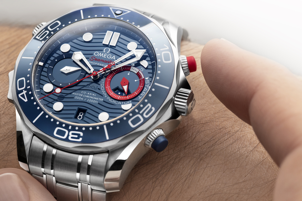 Omega Celebrates 36th America's Cup With Special Seamaster 300M Chronograph