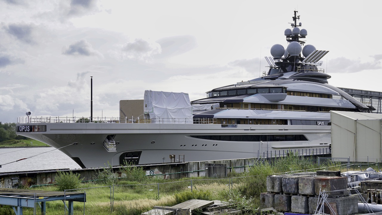 Lürssen Yachts launched 464-foot long superyacht named Nord
