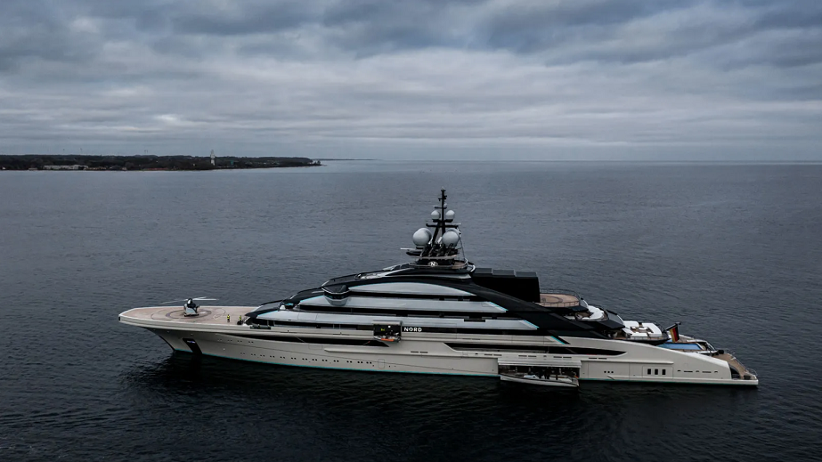 Lürssen Yachts launched 464-foot long superyacht named Nord