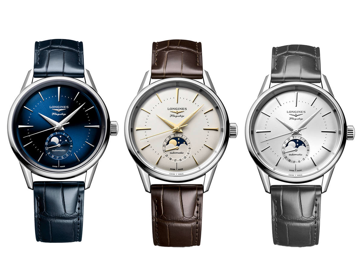 Longines Unveils New Moon-Phase Models in Flagship Heritage Collection